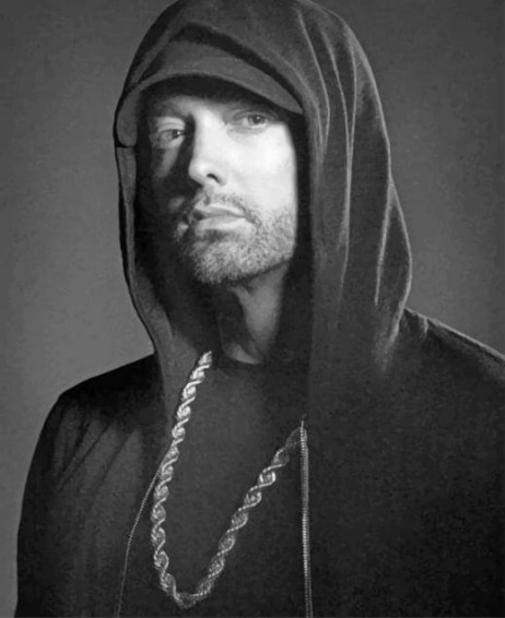 Obraz MALOWANIE PO NUMERACH Eminem Photoshoot